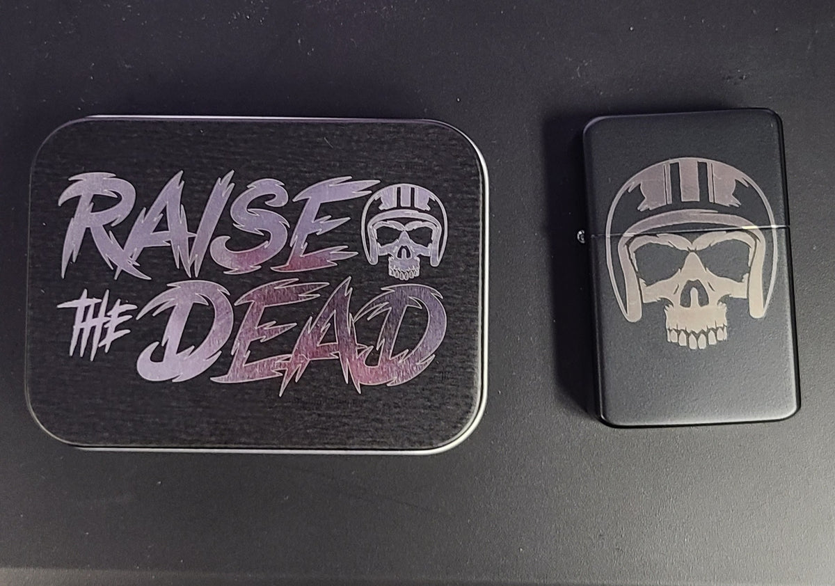 Custom Lazarus Zippo – Disciple Christian Motorcycle Club