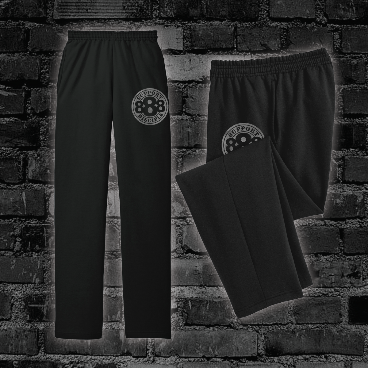 Support Disciple 888 Sweatpants – Disciple Christian Motorcycle Club