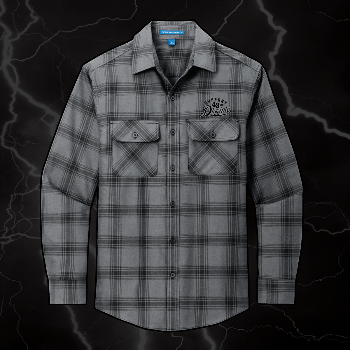 New 'Thunderstruck' Support Disciple Flannel – Disciple Christian ...